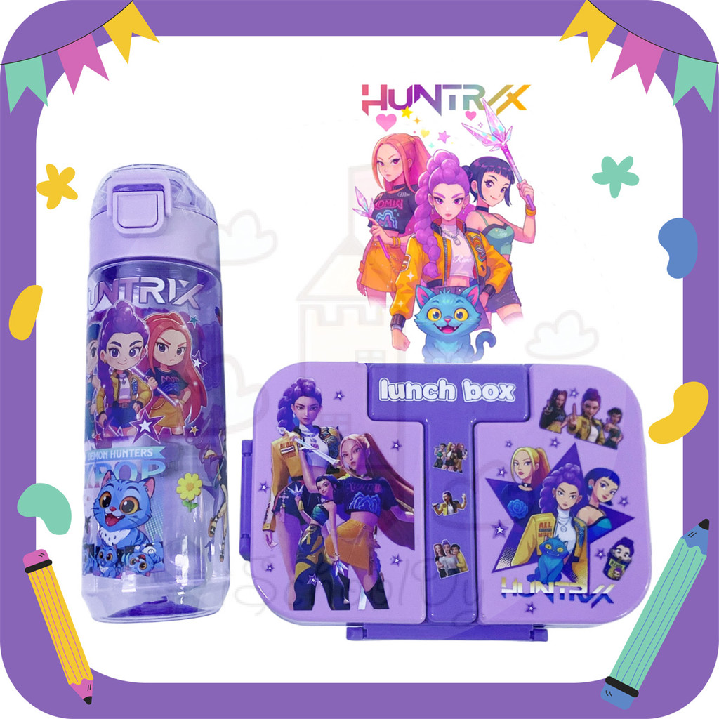 iSchoolDy Kids Animated KPop Huntrix Demon Hunters 304 Stainless Steel ...