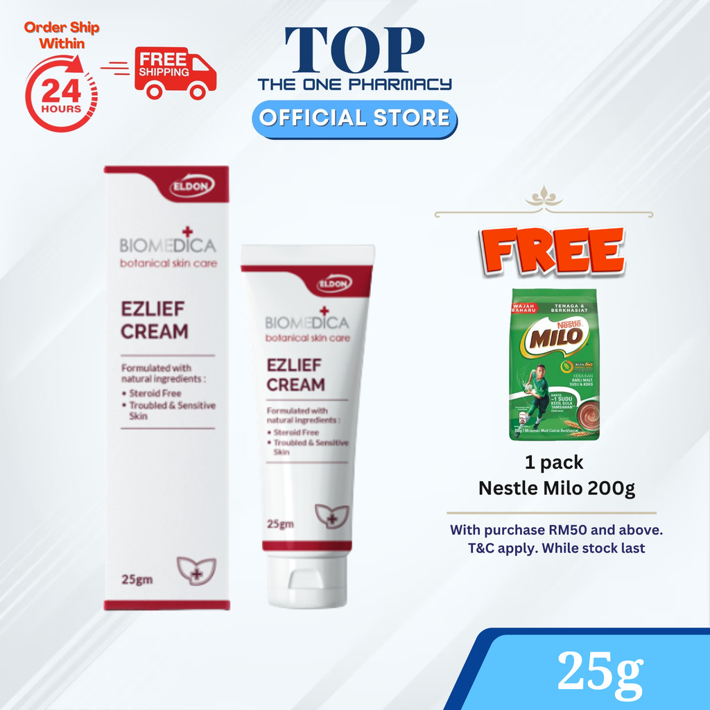 Ascentia SMCR EZLIEF Cream - Eczema Relief Cream - (25g) | Shopee Malaysia