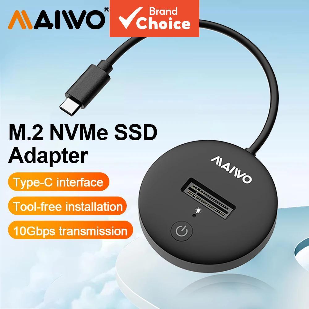 MAIWO 10Gbps M.2 SSD Docking Station USB 3.2 Gen2 USB-C for PC, SATA ...