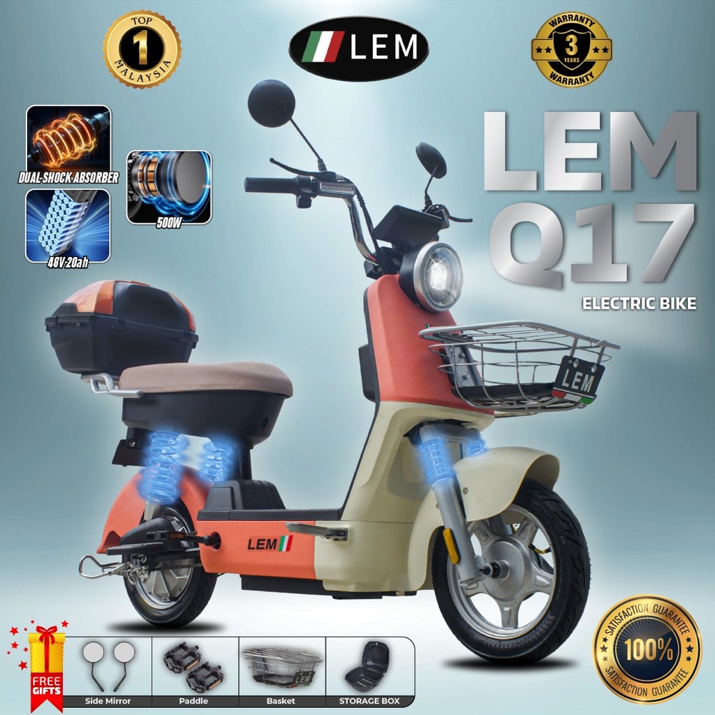 ★LEM★ NEW !!! Q9 /Q17 (E-BIKE/E-SCOOTER) Electric Bike / Electric ...