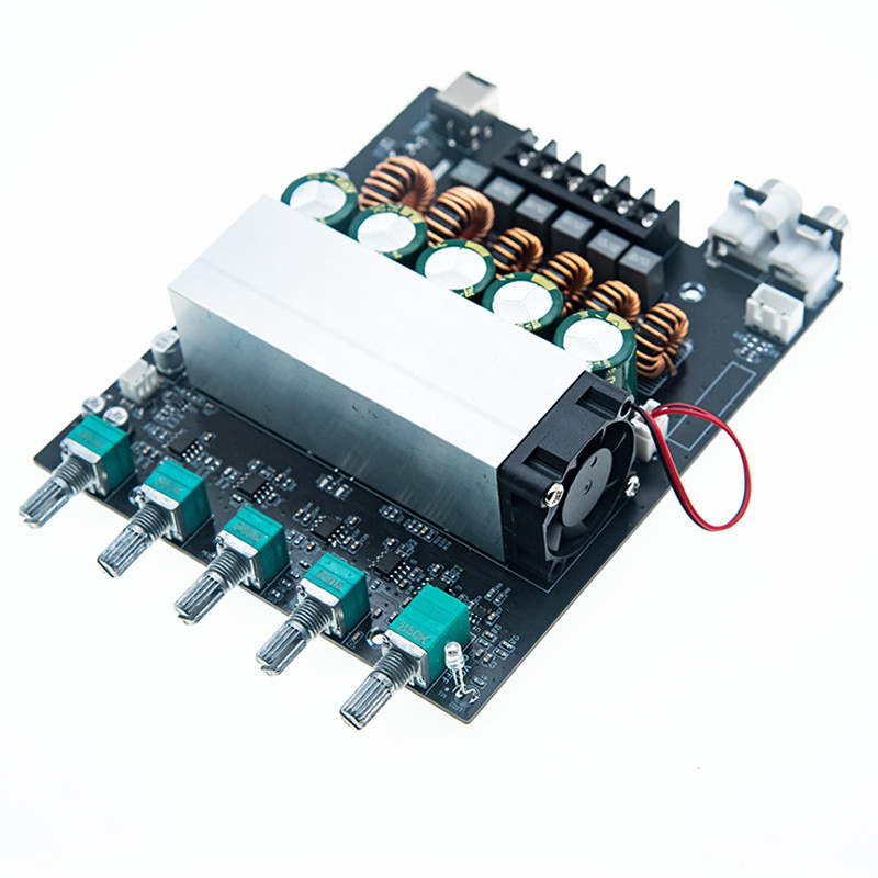 200W Ultra Bass Power Amplifier Board DC12-24V High Power TPA3221 Chip ...