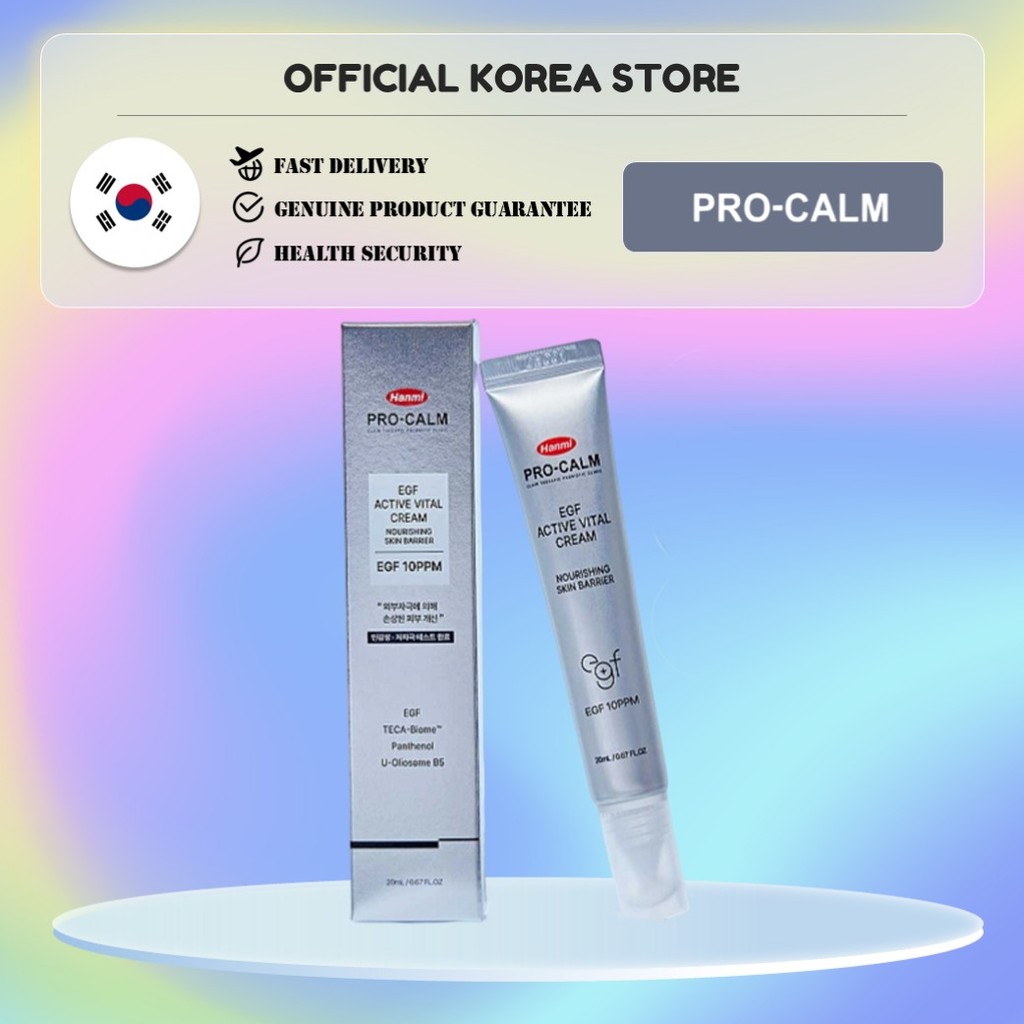 [Hanmi] Pro-Calm EGF Cream 20g / from Korea Hydrating Anti-Aging Korean ...