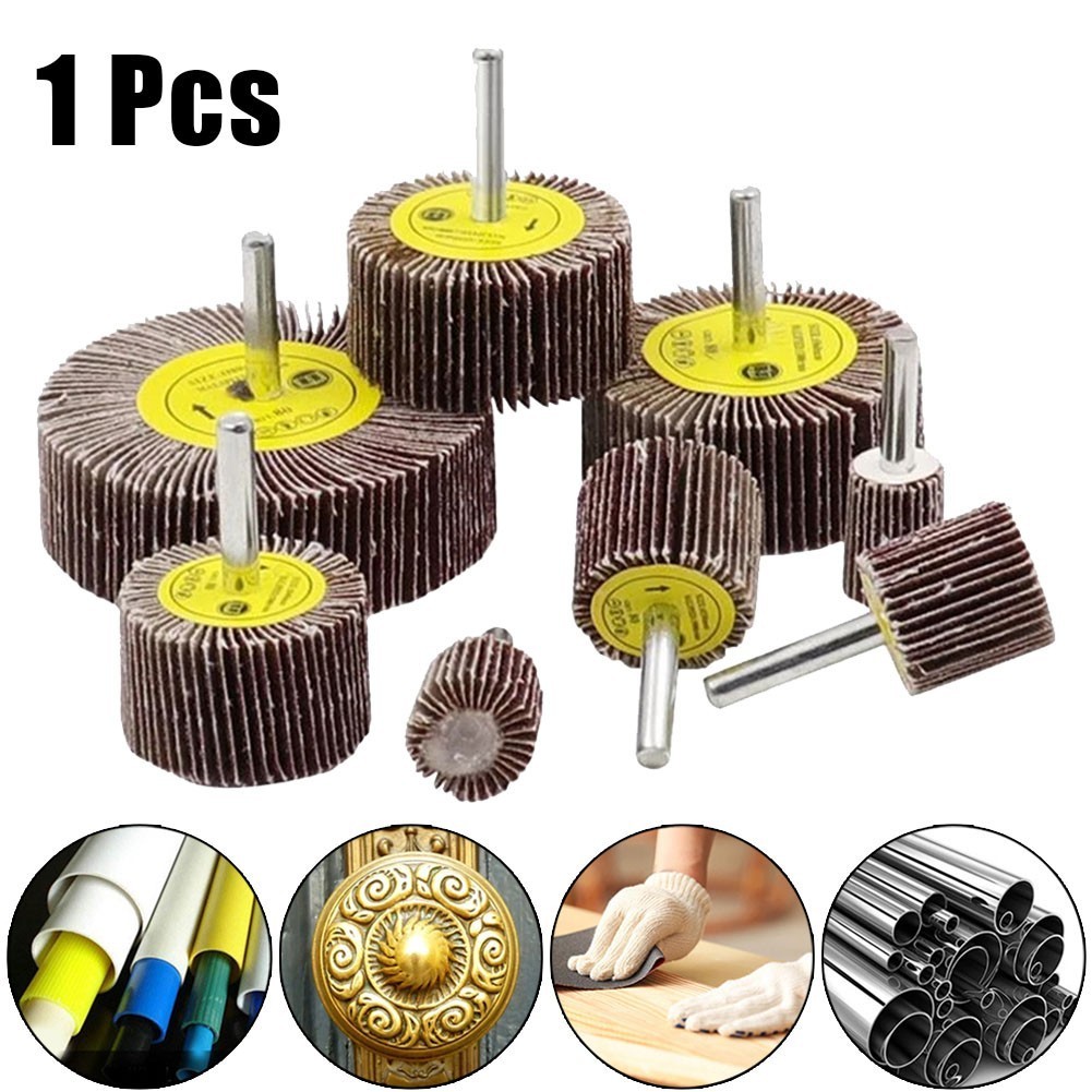 【12.15】 Sanding Flap Wheel Disc Abrasive Grinding Wheel Polishing Tools ...