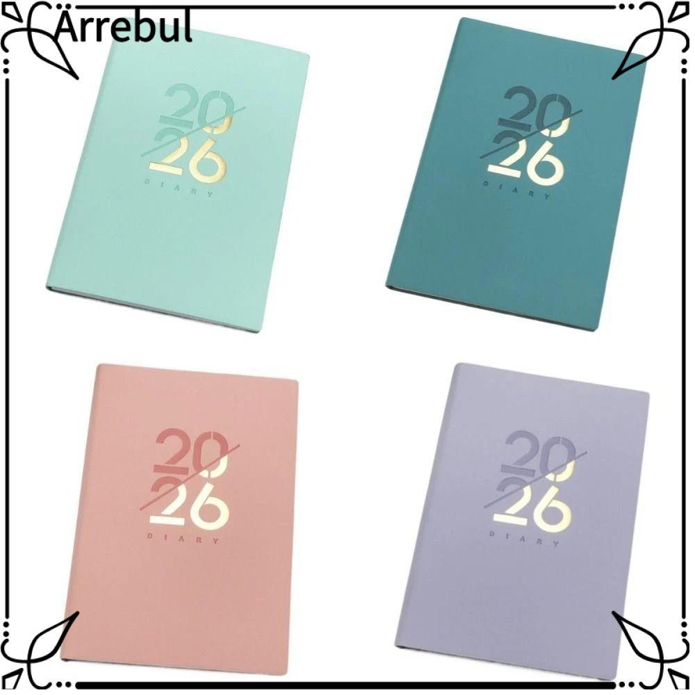 ARREBUL 2026 Schedule Book, Planner Reminder A5 Agenda Book, Portable ...