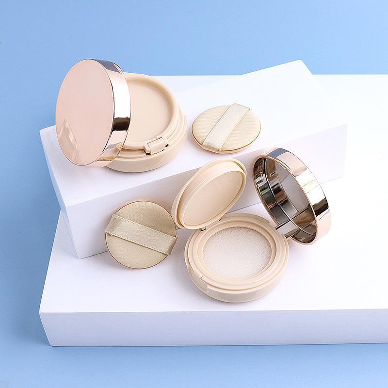 [SME] Rose Gold Mini Empty Air Cushion Puff Box Portable Cosmetic ...