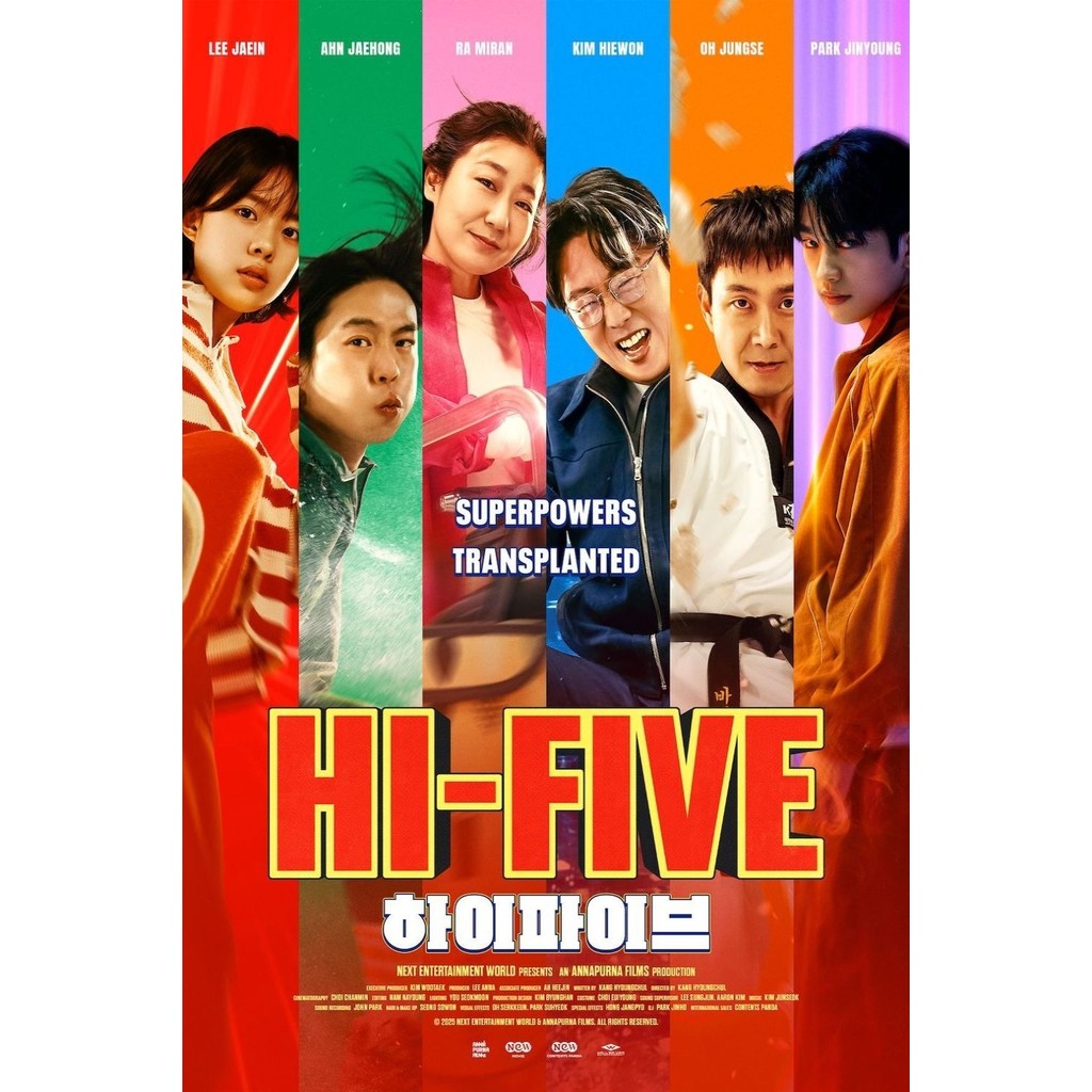 BLURAY Korean Movie Hi-Five 超异能特攻 ( 2025 ) | Shopee Malaysia