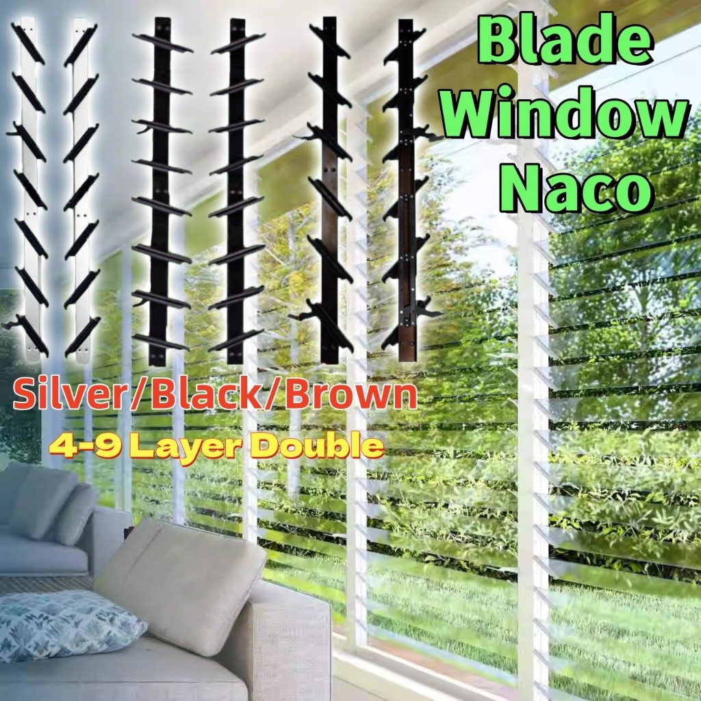 Newly Upgraded Traditional Naco Window 4/6/7/8/9 Blade Single/Double ...