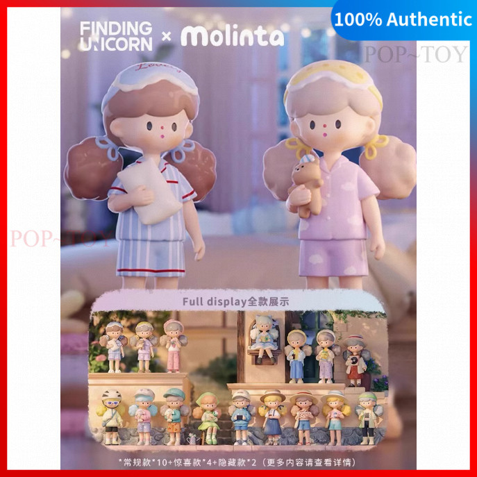 Molinta Minor Holiday Series Figures Cute Gift Toy Blind Box Finding ...