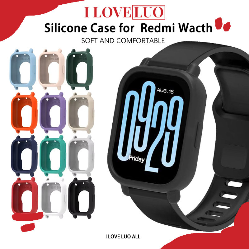 Case for Xiaomi Redmi Watch 5 Active / Redmi Watch 5 Lite Silicone Soft ...