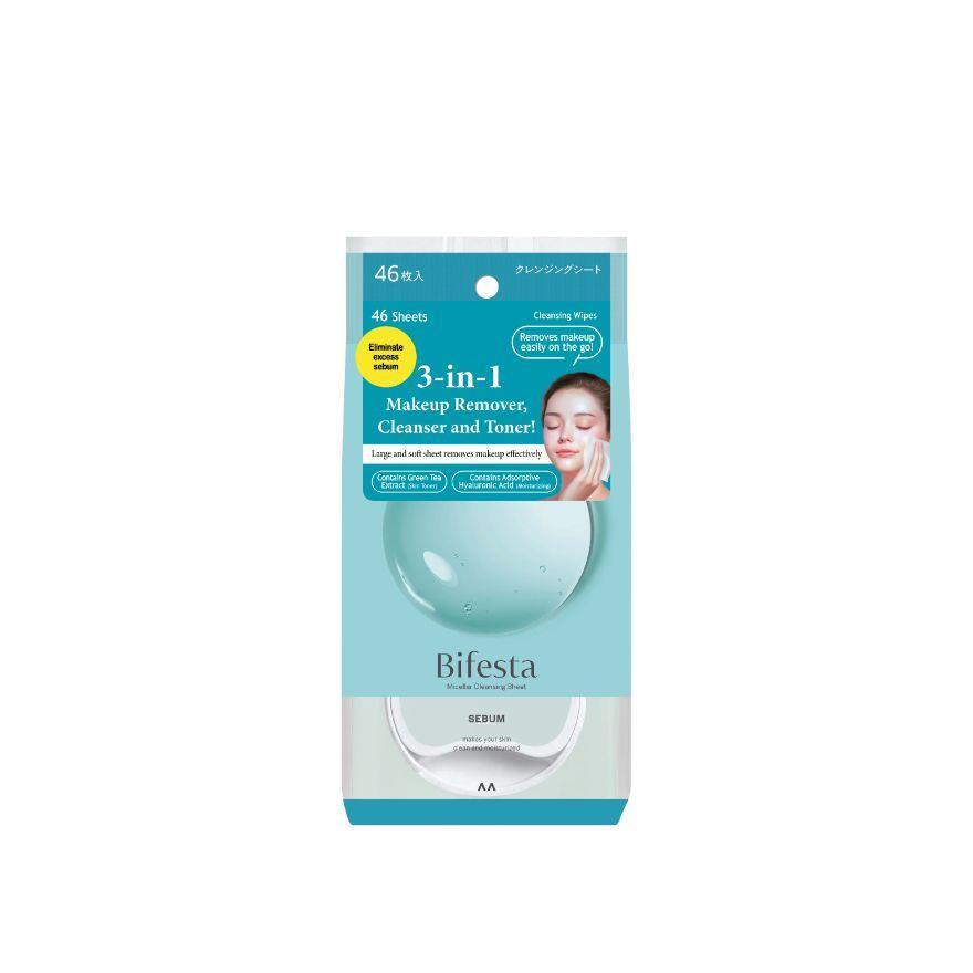 BIFESTA Cleansing Sheet Sebum 46s | Shopee Malaysia