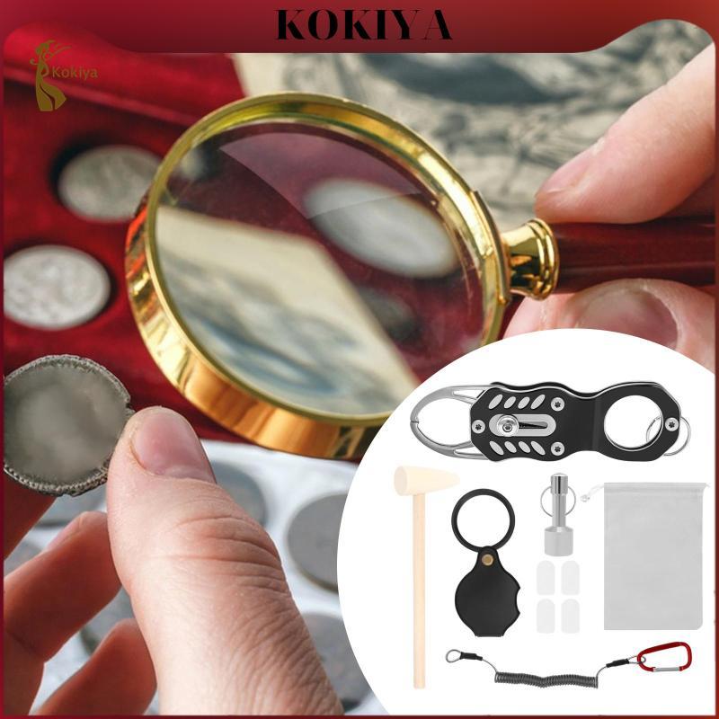 [kokiya] Gold Silver Coin Ping Testing Portable Pocket Resonance Kit ...