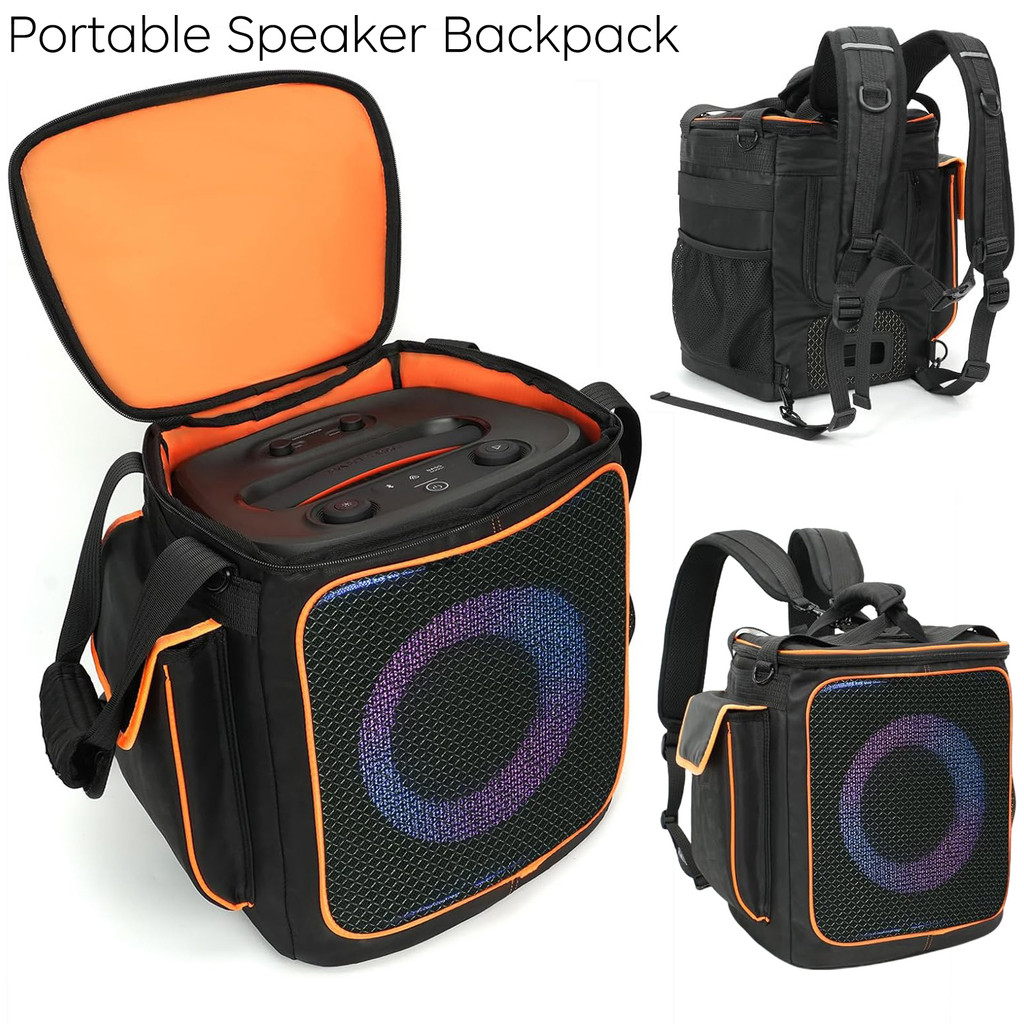 Protective Speaker Backpack for JBL PartyBox Encore2 Essential Portable ...