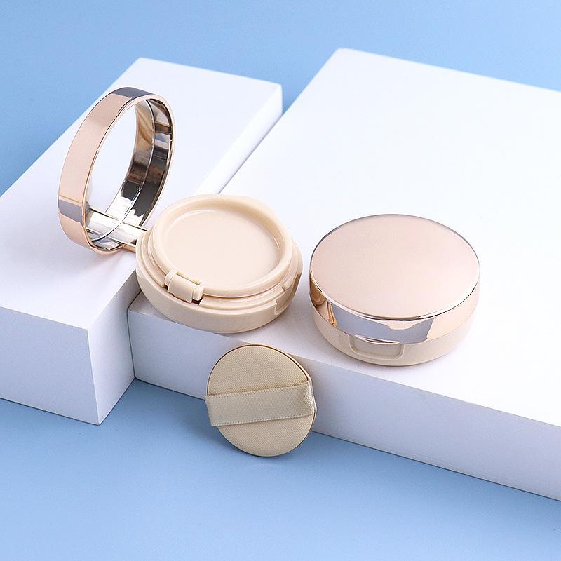 [SME] Rose Gold Mini Empty Air Cushion Puff Box Portable Cosmetic ...