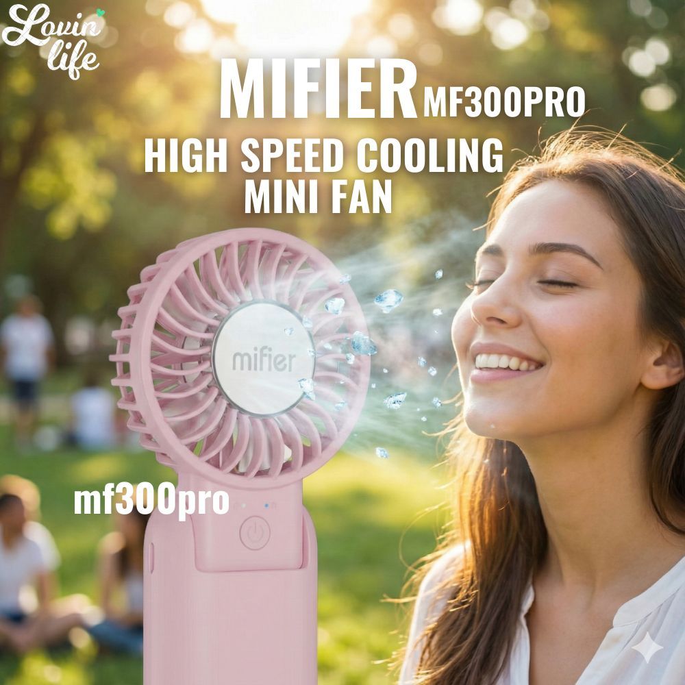 Mifier MF300 PRO 2-in-1 High Speed Cooling mini Fan fan fan portable ...
