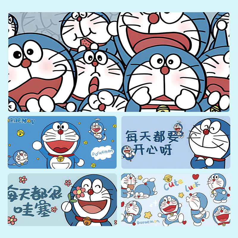 [Ready Stock] Doraemon Mouse Pad Cute Large Size Computer Keyboard Desk ...