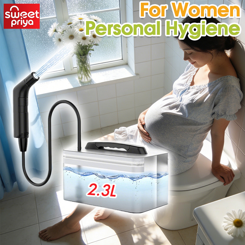 Pregnant Portable Bidet 2.3L Untuk Muslim Rechargeable Waterproof ...