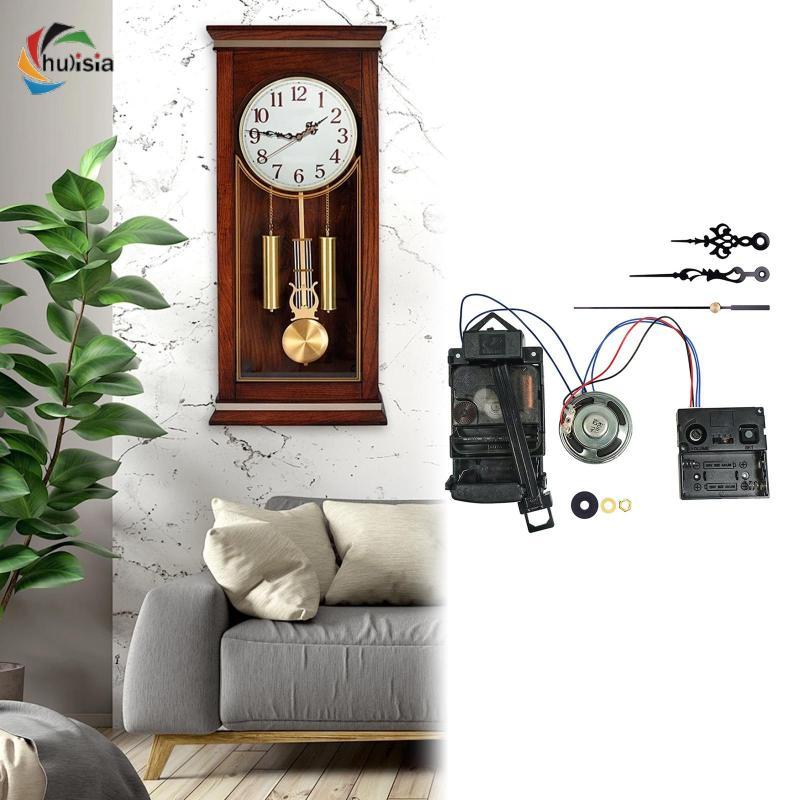 chulisia DIY Clock Movement Pendulum Mechanism Kit Spare Parts Hourly ...