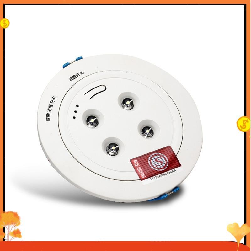 Built-in Lithium Battery Emergency Light 4 LED Light Source Emergency ...