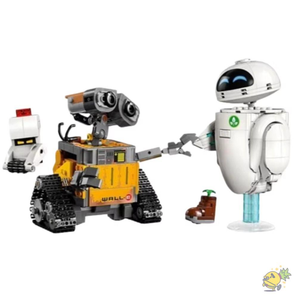 WXDX.TH Movie Wall-Eand Eva Doll Robot Toy, Cute 811PCS Wally and Eva ...