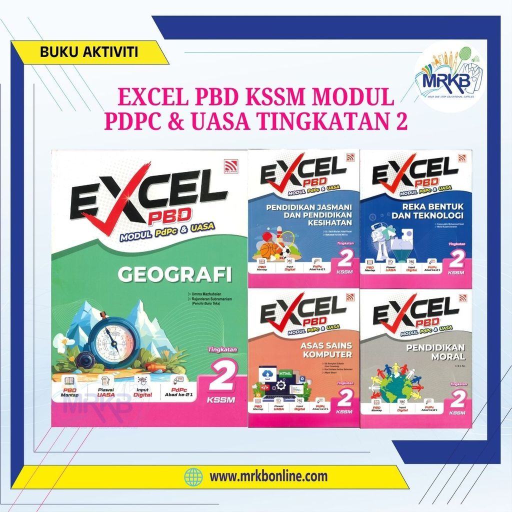 EXCEL PBD KSSM MODUL PDPC & UASA CEFR-ALIGNED TINGKATAN 2 | Shopee Malaysia