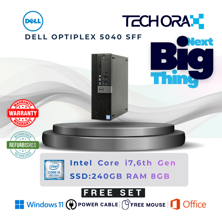 Dell OptiPlex 5040 SFF - i7-6700 | 8GB RAM | 240GB SSD | 4 Months ...