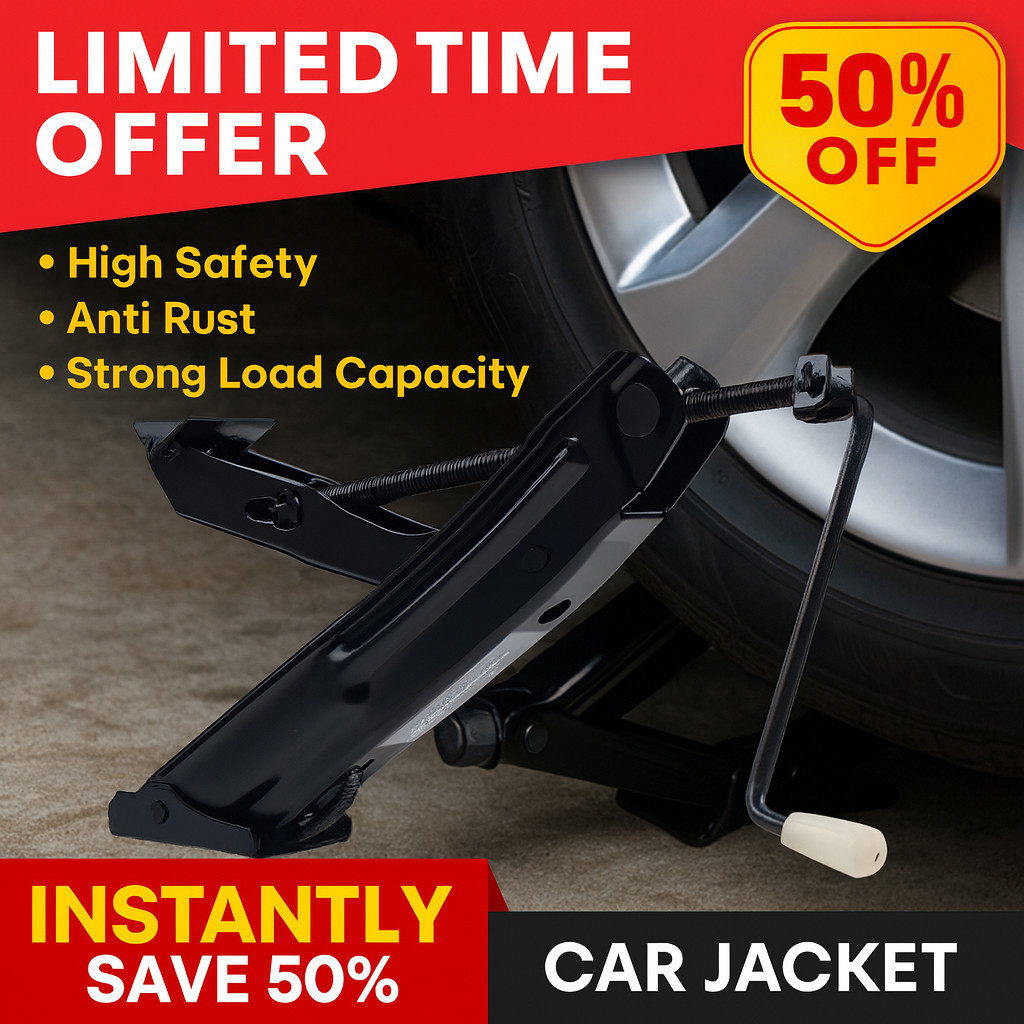 Heavy Duty 3 Ton Z-Shape Car Jack Stand - Adjustable Lift for SUV ...