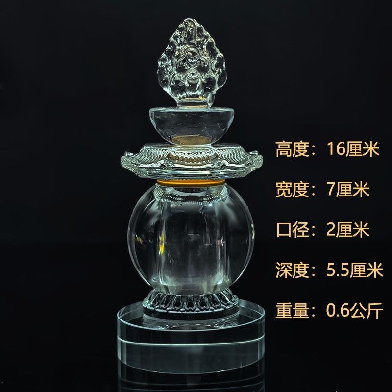 Crystal Pagoda Buddhist Pagoda Buddhist Hall Worship Desktop Ornaments ...