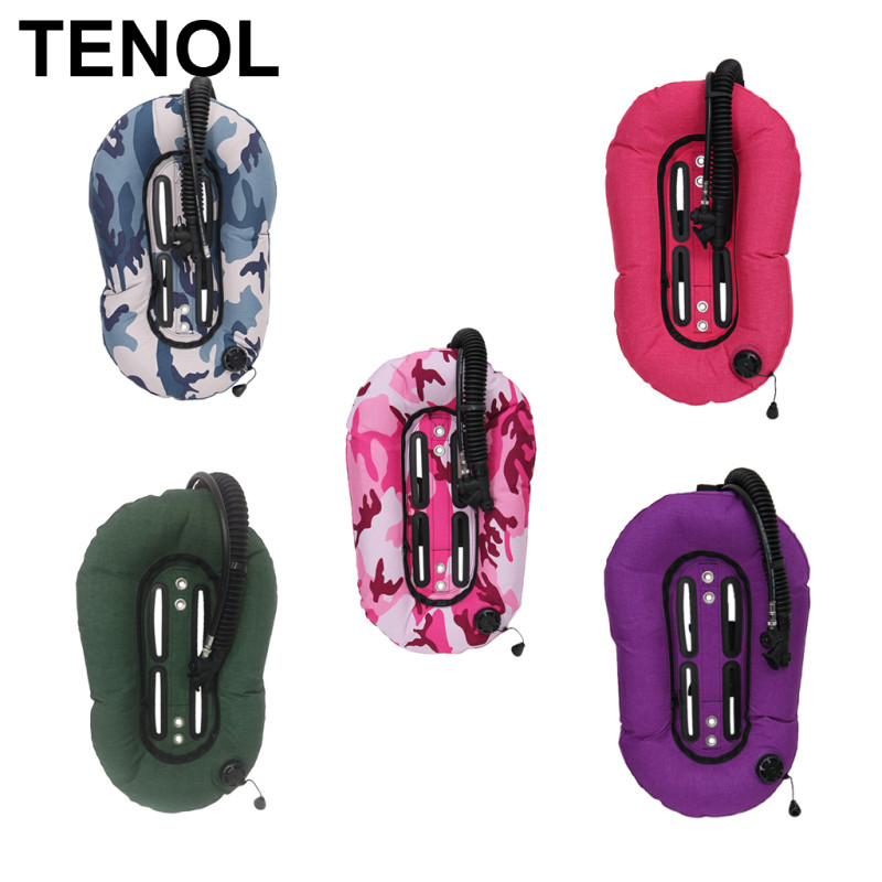 TENOL Heavy Duty Scuba Diving Donut Wing Single Tank Freediving BCD Set ...