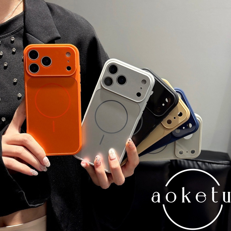 Instantly transform iPhone 17 Promax thin circle magnetic phone case ...