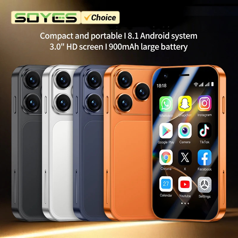 A17 Mini Android8.1 Smart Phone 3.0 Inches 2GB RAM 16GB ROM Dual SIM ...