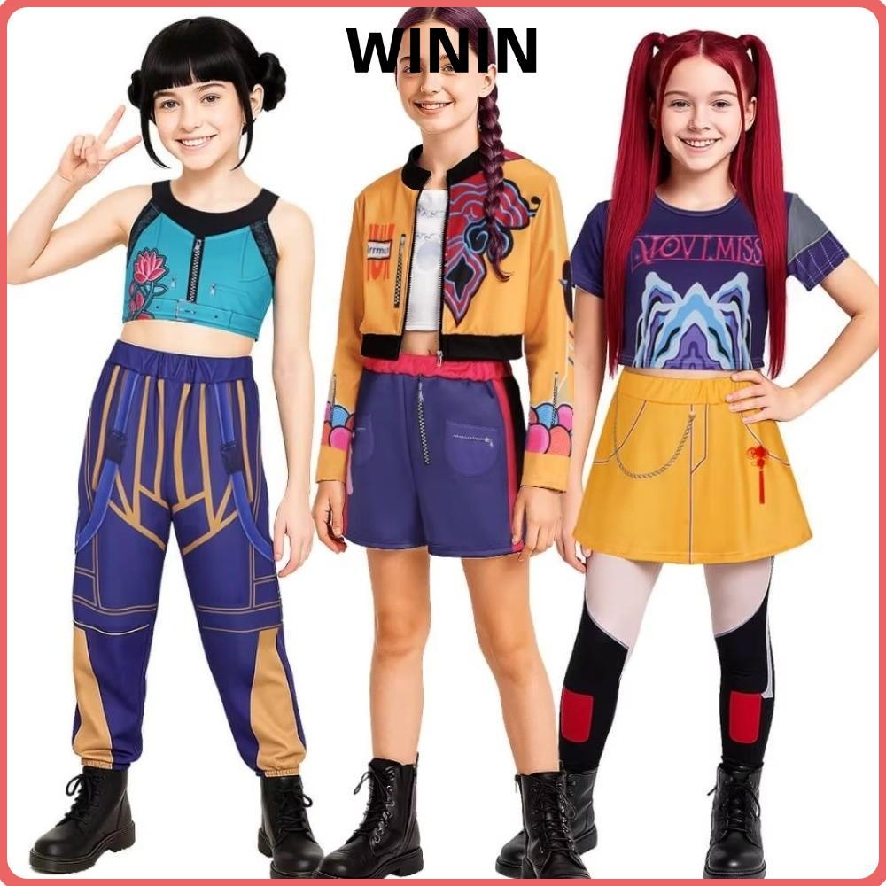 WININ Casually Printed Cosplay Costume - Suitable for K-pop Demon ...