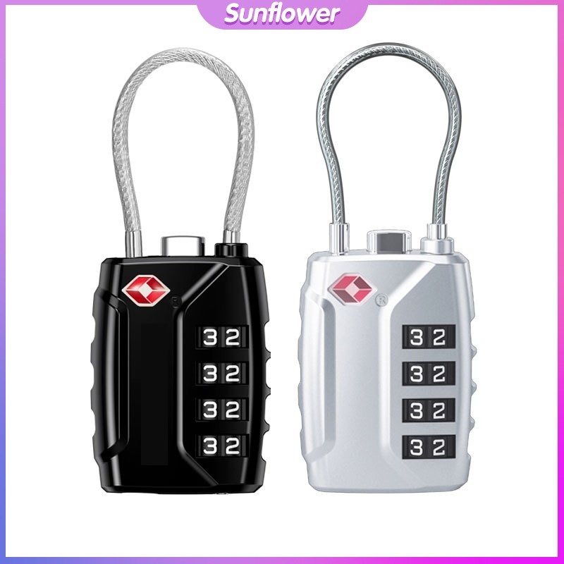 TSA Compatible Travel Luggage Locks, Inspection Indicator, Easy Read ...