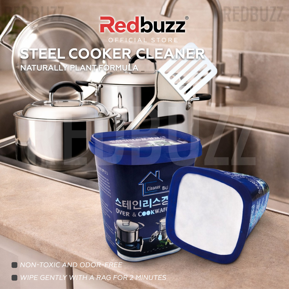 REDBUZZ Steel Cooker Pot Cleaner Pencuci Periuk Magik - Magic Cookware ...