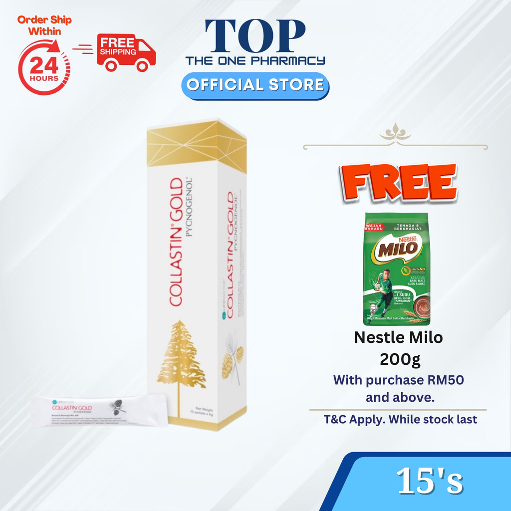 Life Factor Collastin Gold Pycnogenol -(15's) | Shopee Malaysia
