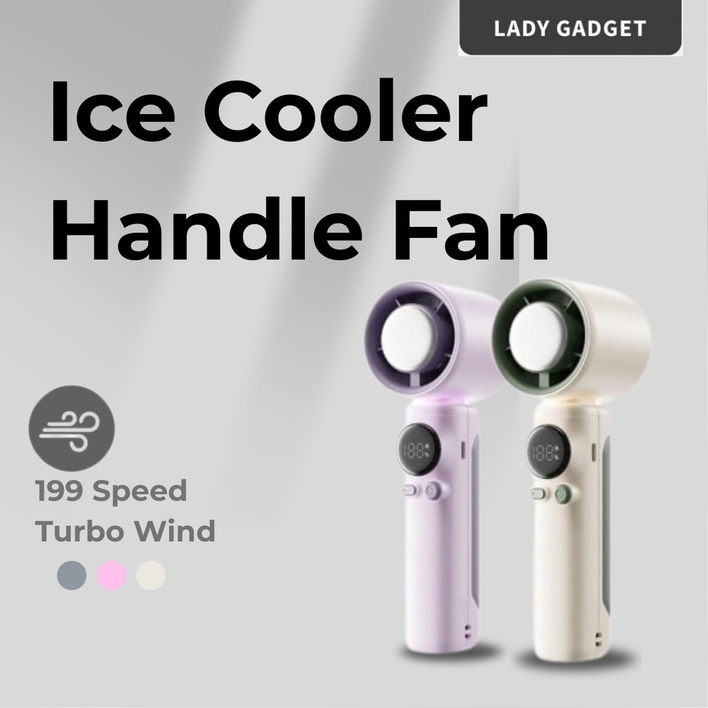 High Speed Cooling Fan 199 Gear Speed Wind USB Rechargeable Portable ...