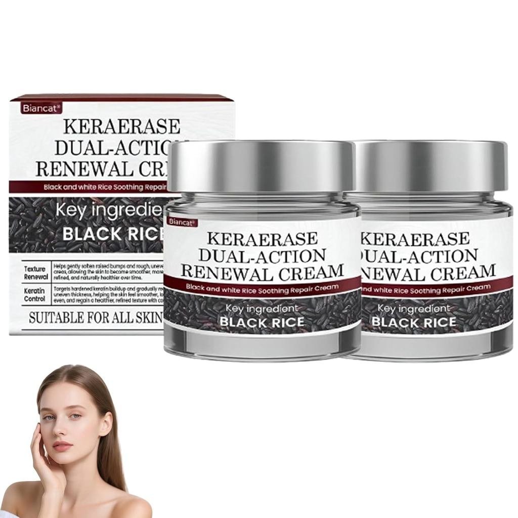 Biancat KeraErase Dual-Action Renewal Cream, Professional Skin ...