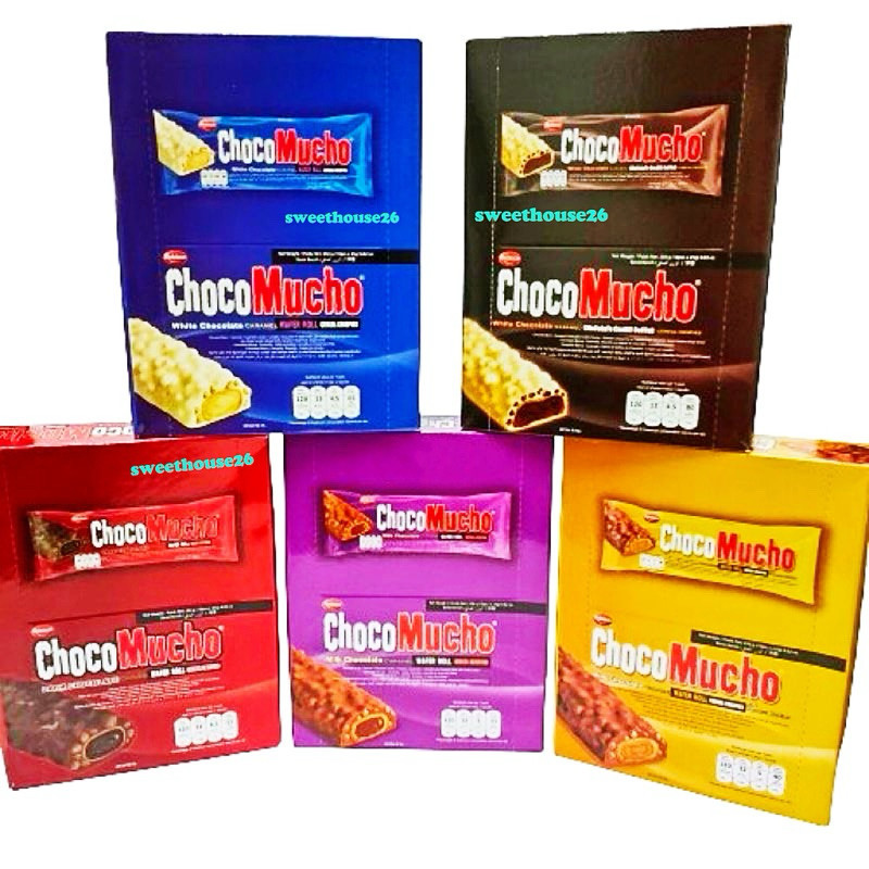 Choco Mucho Chocolate Caramel Wafer Cereal Crispies (10pcs×25g ...