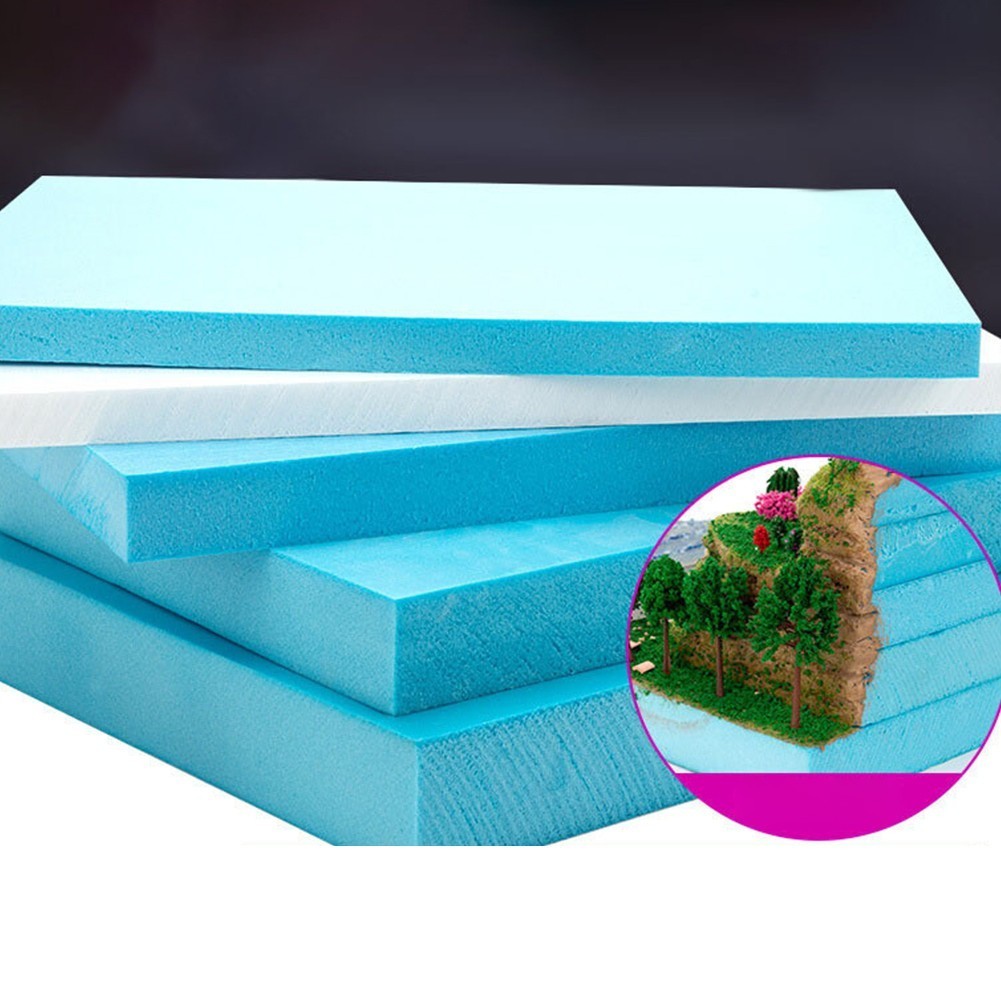 Landscaping Block Floor slab Construction Model material Blue Foam ...