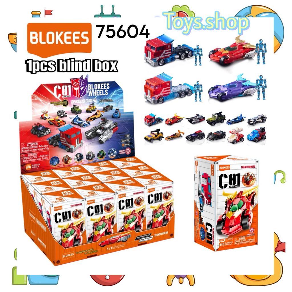 Blokees Wheels Transformers C01 Auto Prime Volume 01 - Action Figure ...