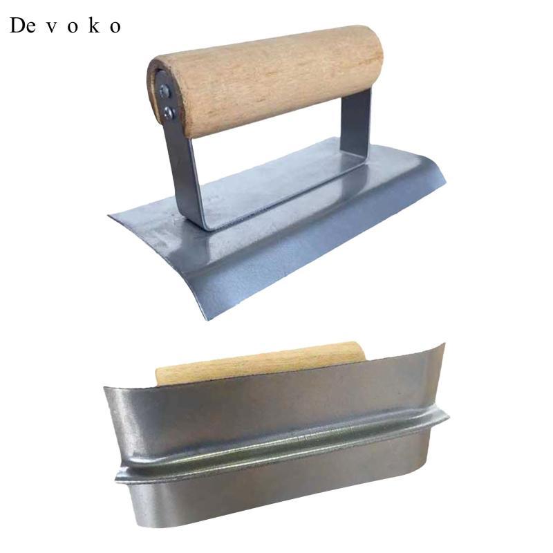 Devoko Stainless Hand Edger Plaster Stucco Cement Finishing Tool for ...