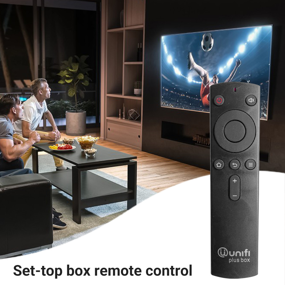 Universal Black Remote Control for Multimedia Boxes Easy Use Portable ...