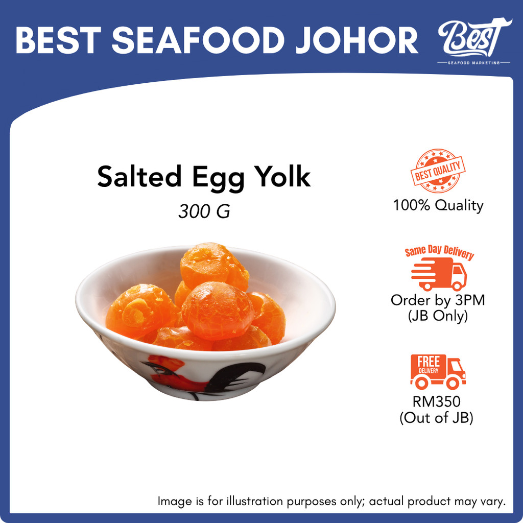 [WHOLESALE] Salted Egg Yolk CB 咸蛋黄 300g | Kuning Telur Masin | Best ...