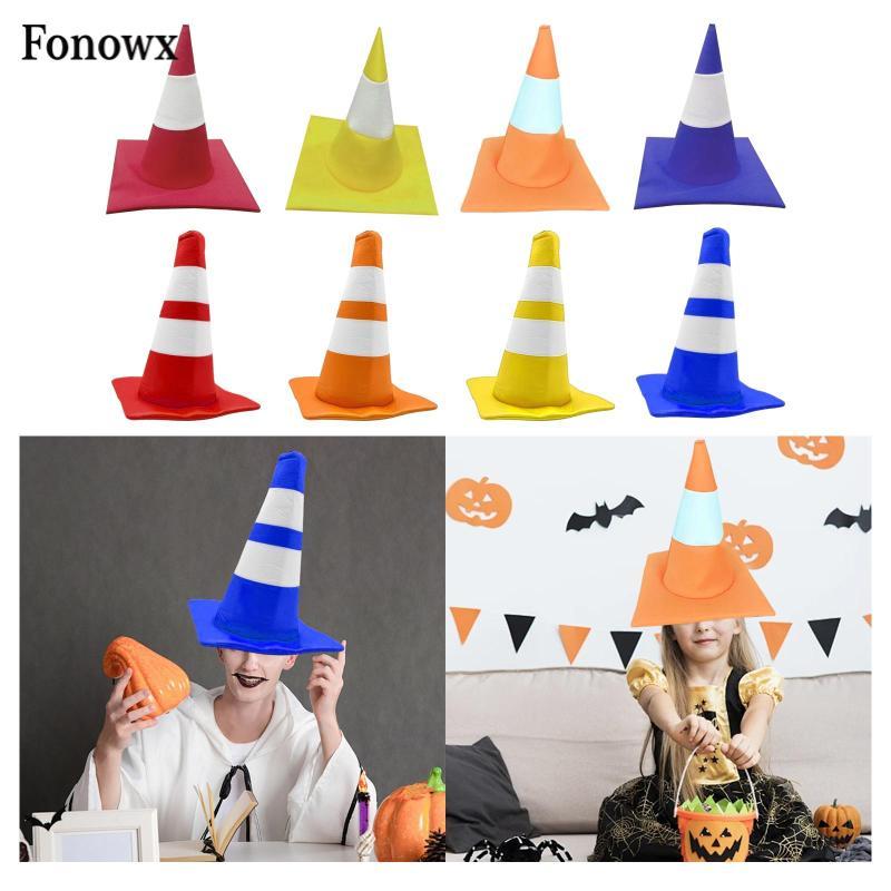 [AbabixaMY] Construction Cone Shaped Hat Fancy Dress Costume Road ...