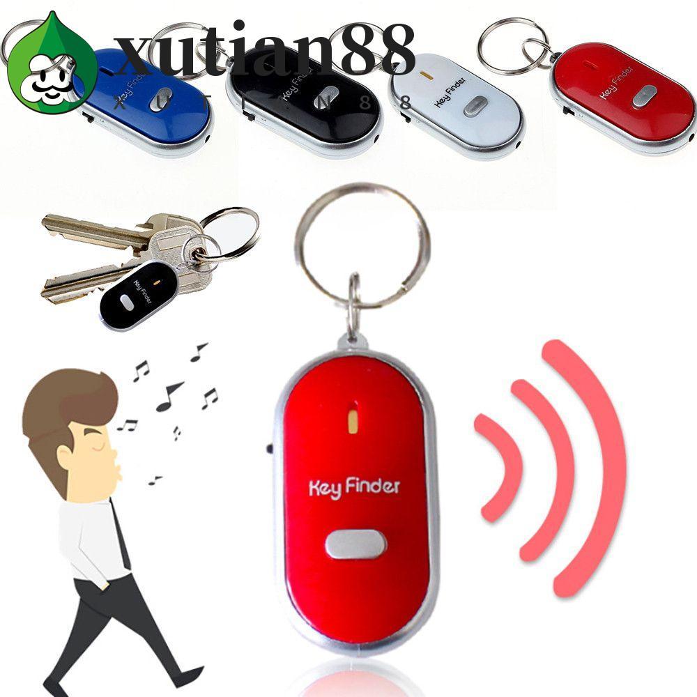 XUTIAN LED Whistle Key Finder Flashing Beeping Whistle Sensors Key ...