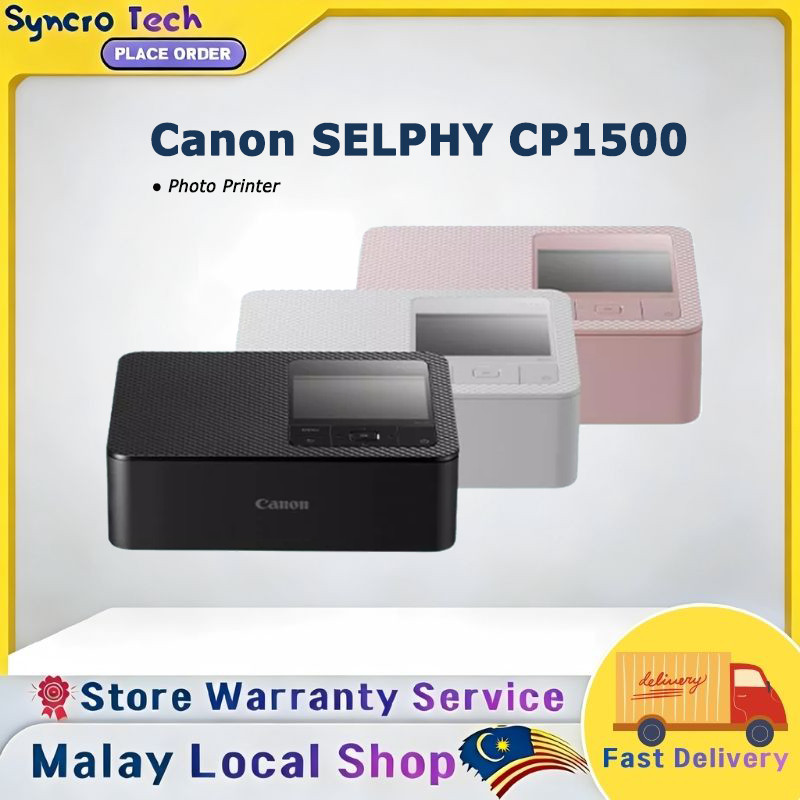 【Limited Time Offer】Canon SELPHY CP1500 Compact Photo Printer Portable ...