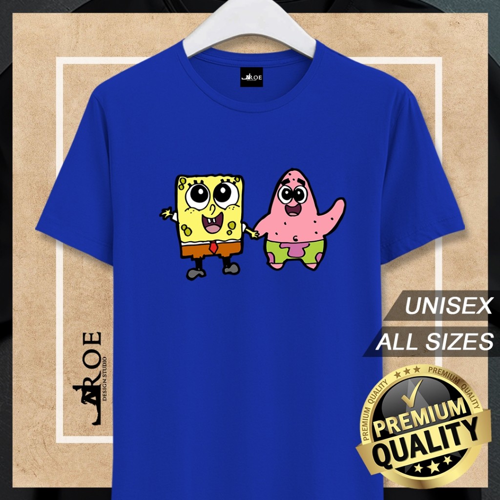 🔥 Baju Tshirt SPONGEBOB PATRICK Unisex🔥 | Shopee Malaysia