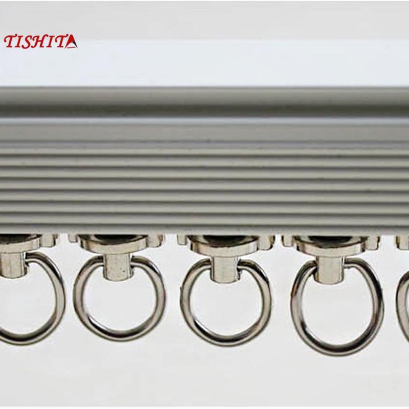 [tishita] 20x Curtain Track Gliders, Rods Slides Wheels, Roller Hooks ...
