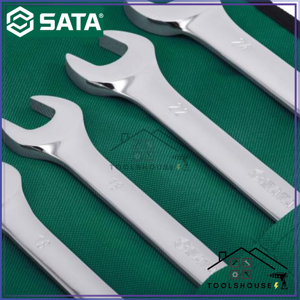 Sata 09026 Metric Combination Wrench Set 14pcs | Shopee Malaysia