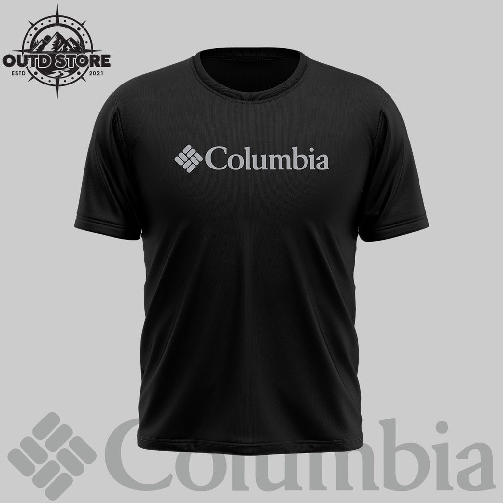 002 Va Columbia T-shirt Baju Columbia Va (microfiber T-shirt) Outdoor T ...