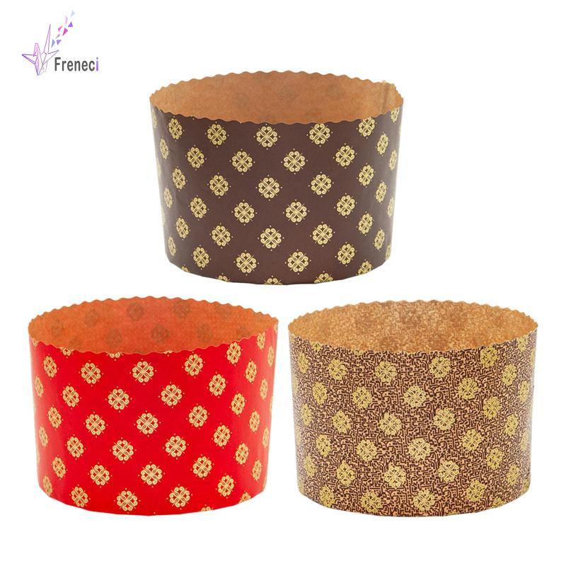 [freneci] 100pcs Bread Baking Cups Muffin Baking Liners Greaseproof ...
